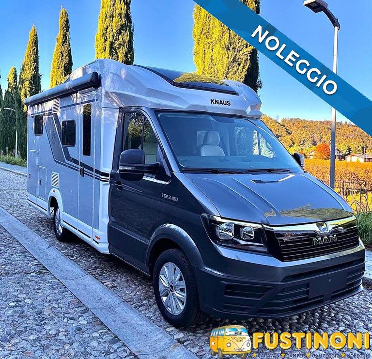 CAMPERISSIMI - Knaus, VAN WAVE 640 MEG NOLO su MAN 180 CV cambio autom ...